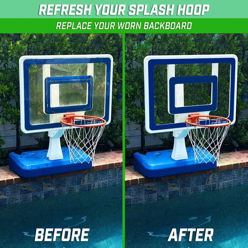 GoSports Splash Hoop ELITE Pool Hoop Basketball Replacement Backboard