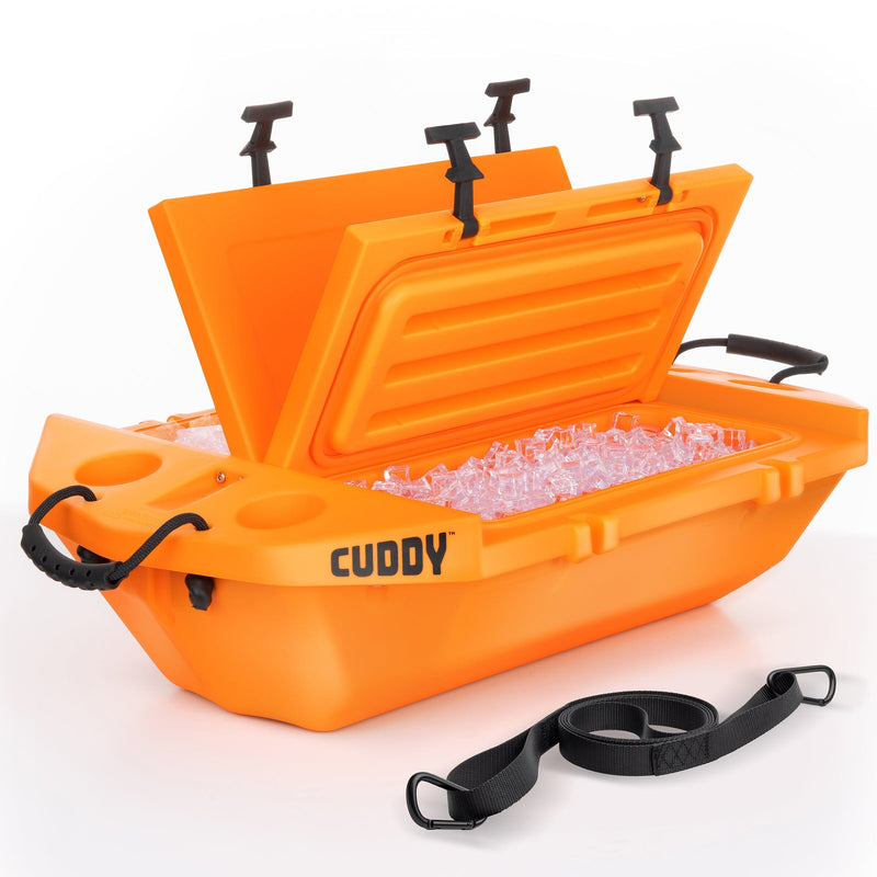 Cuddy Floating Cooler and Dry Storage Vessel- 40QT- Amphibious Hard Sh