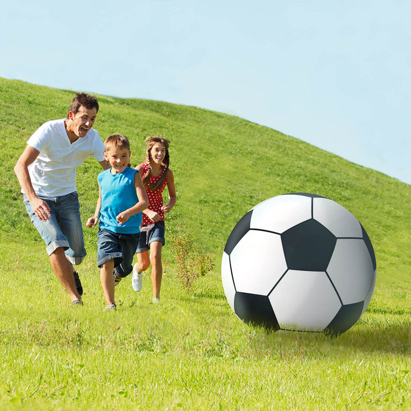 GoFloats Giant Inflatable Soccer Ball | GoFloats.com Popular Pool Floats