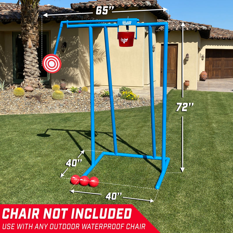 GoSports Splash Tower Water Dunk Game | GoFloats.com Popular Pool Floats